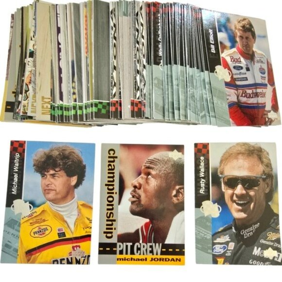 Upper Deck | Toys | Vintage 994 Nascar Trading Cards Upper Deck Michael ...
